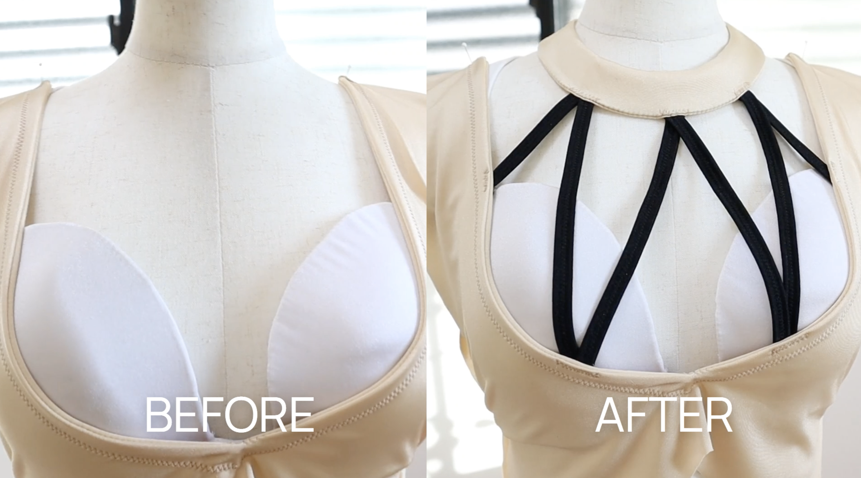 -how-to-fix-a-deep-neckline-before-after - SPARKLY BELLY